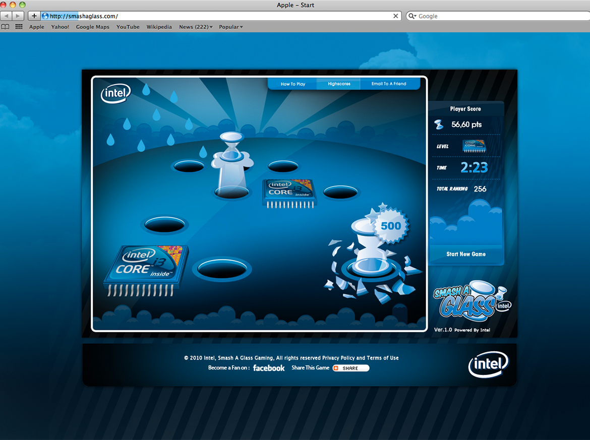 Intel Smash Game – Design Armory