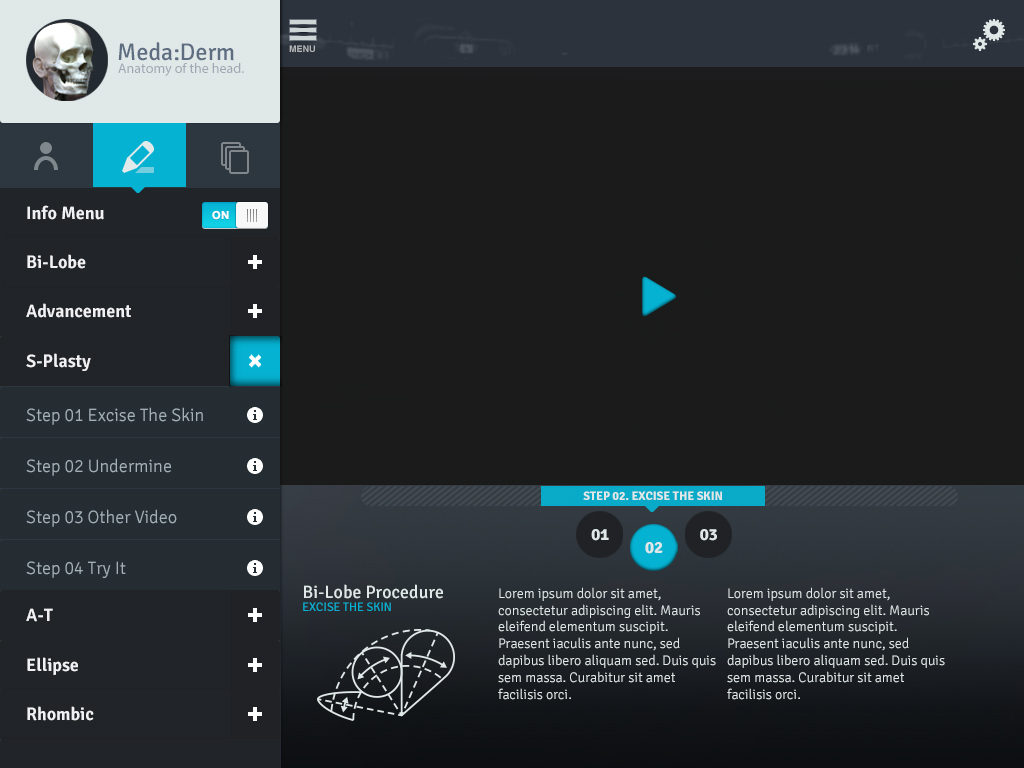 Medaderm Anatomy Ipad App – Design Armory