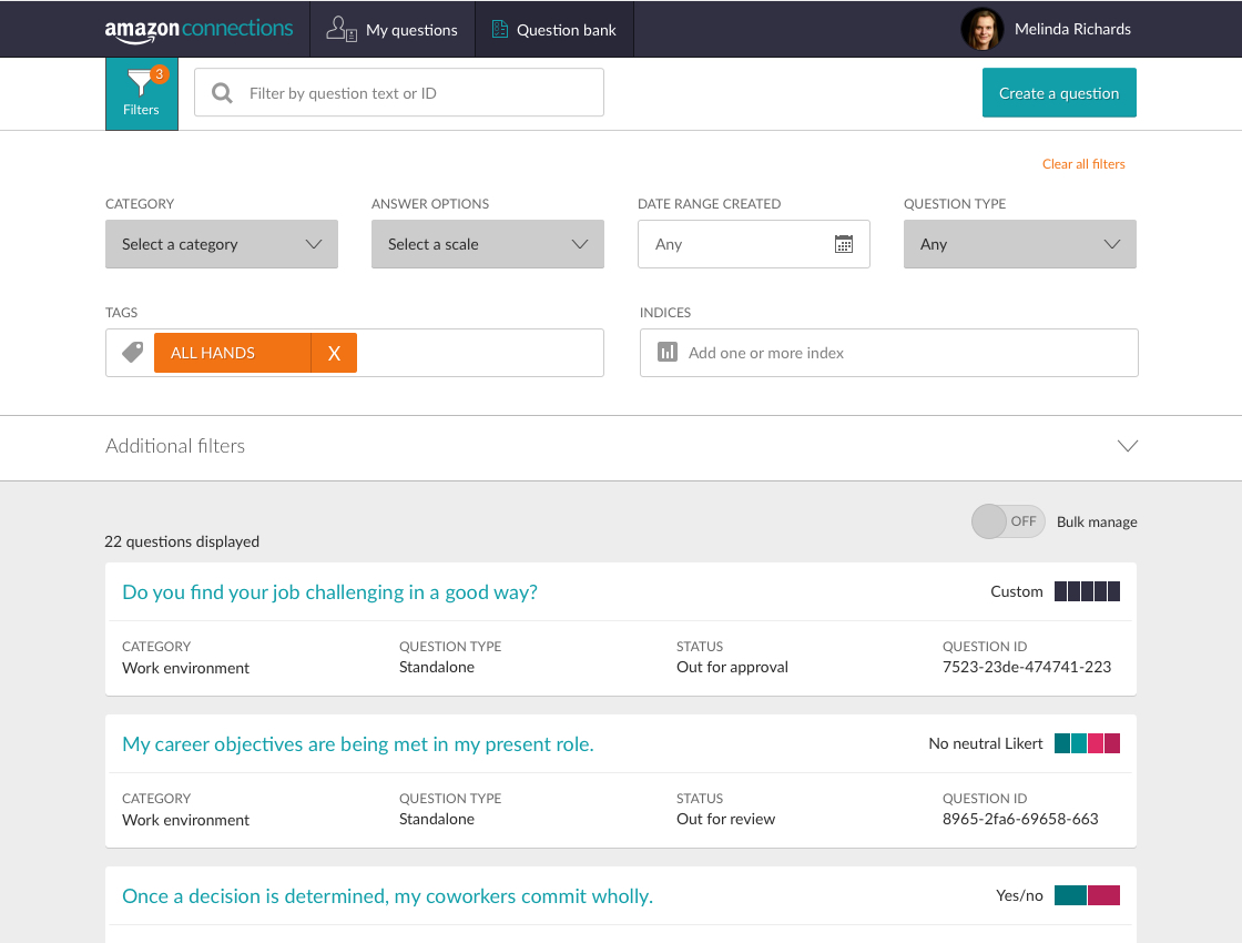 Amazon Connections – Design Armory