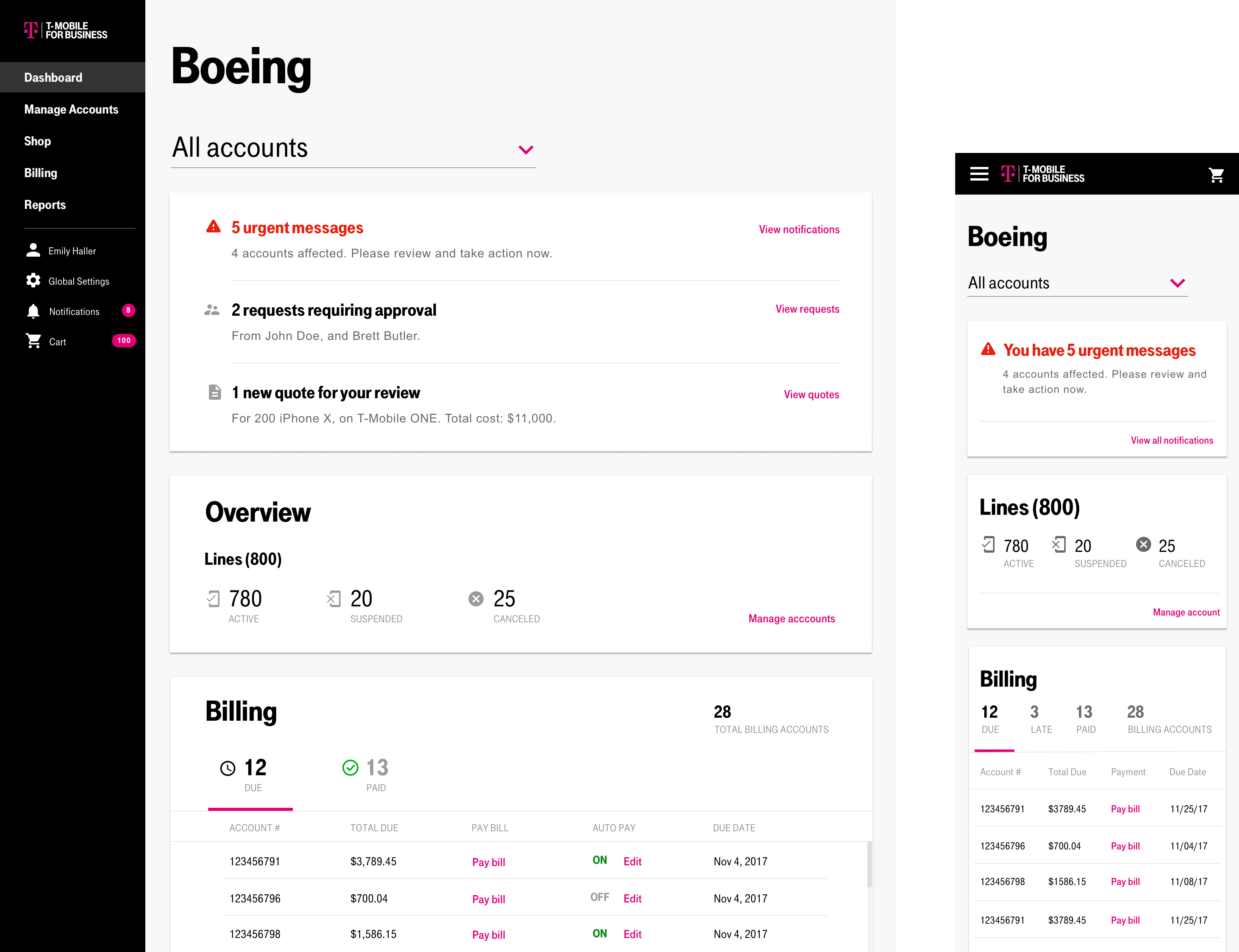 T-Mobile for Business – Design Armory